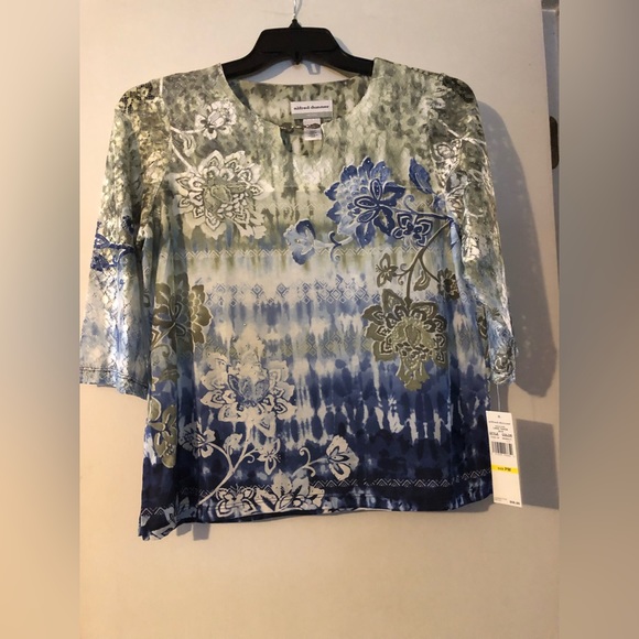 Alfred Dunner | Tops | Alfred Dunner Lake Tahoe Collection Womans Top ...